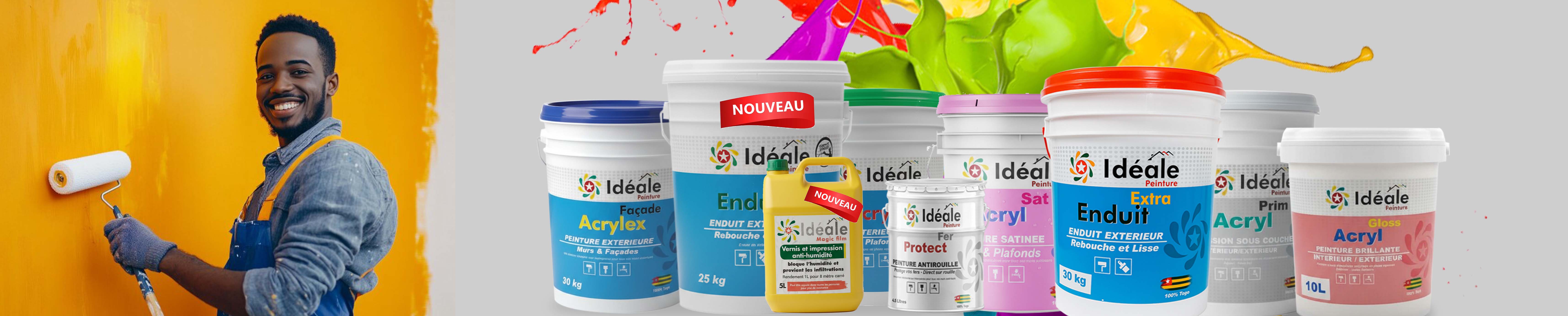 Idéale Peinture - Nouveaux Produits
